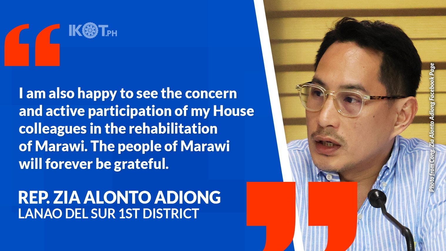 Lanao del Sur Rep. Zia Adiong Archives — IKOT.PH