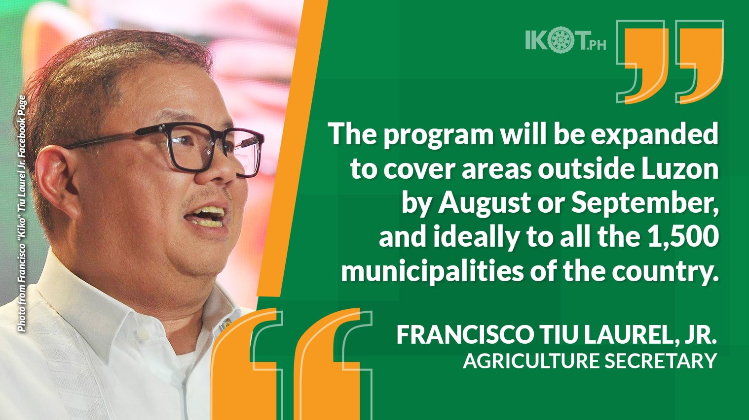 DA EYES ONE-YEAR TRIAL PERIOD FOR P29 RICE PROGRAM — IKOT.PH