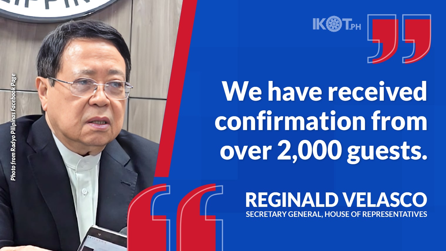 BIGGEST ATTENDANCE IN SONA 2024 EXPECTED — IKOT.PH