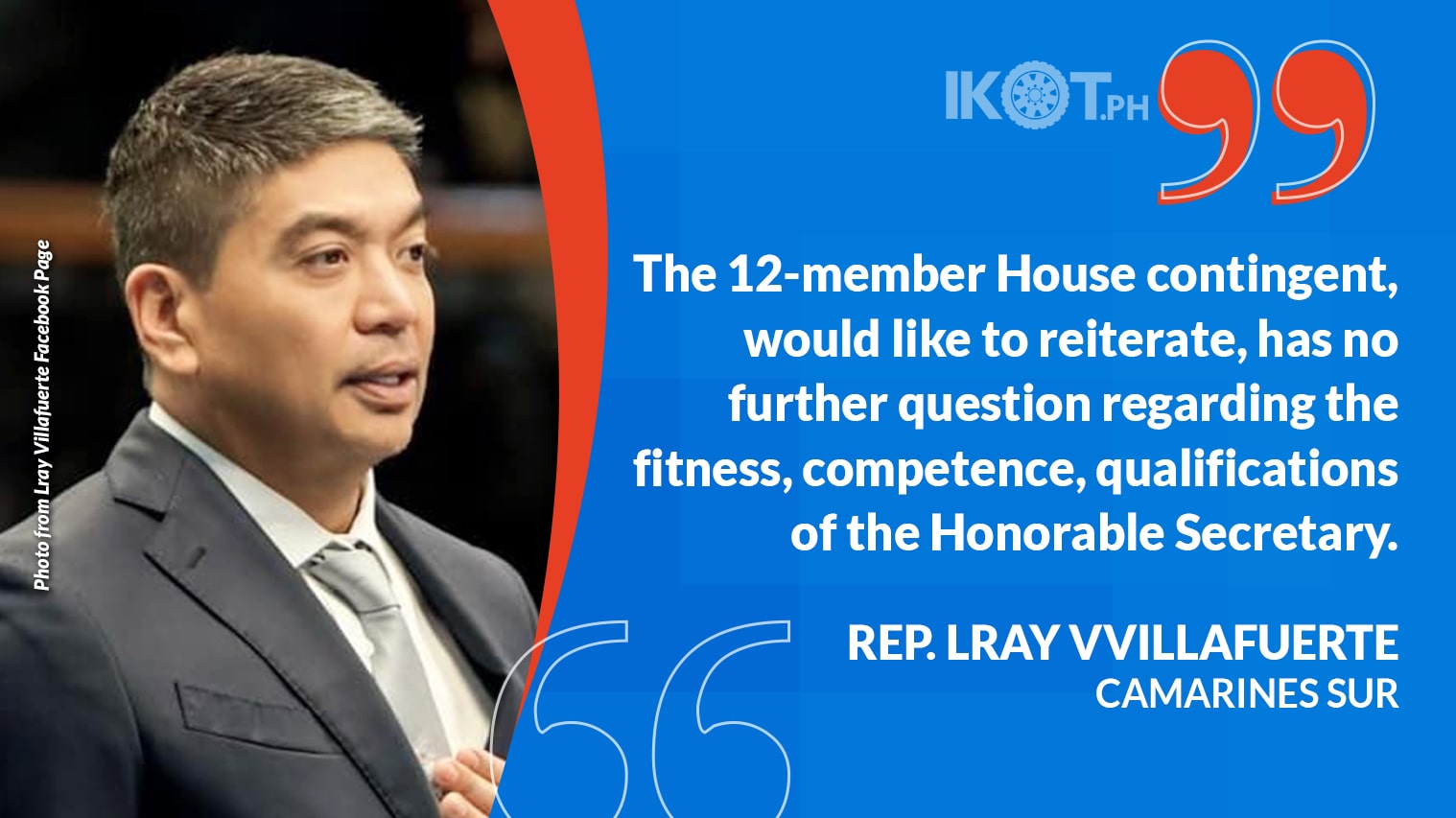 ANGARA’S APPOINTMENT AS DEPED CHIEF GETS CA’S OK — IKOT.PH