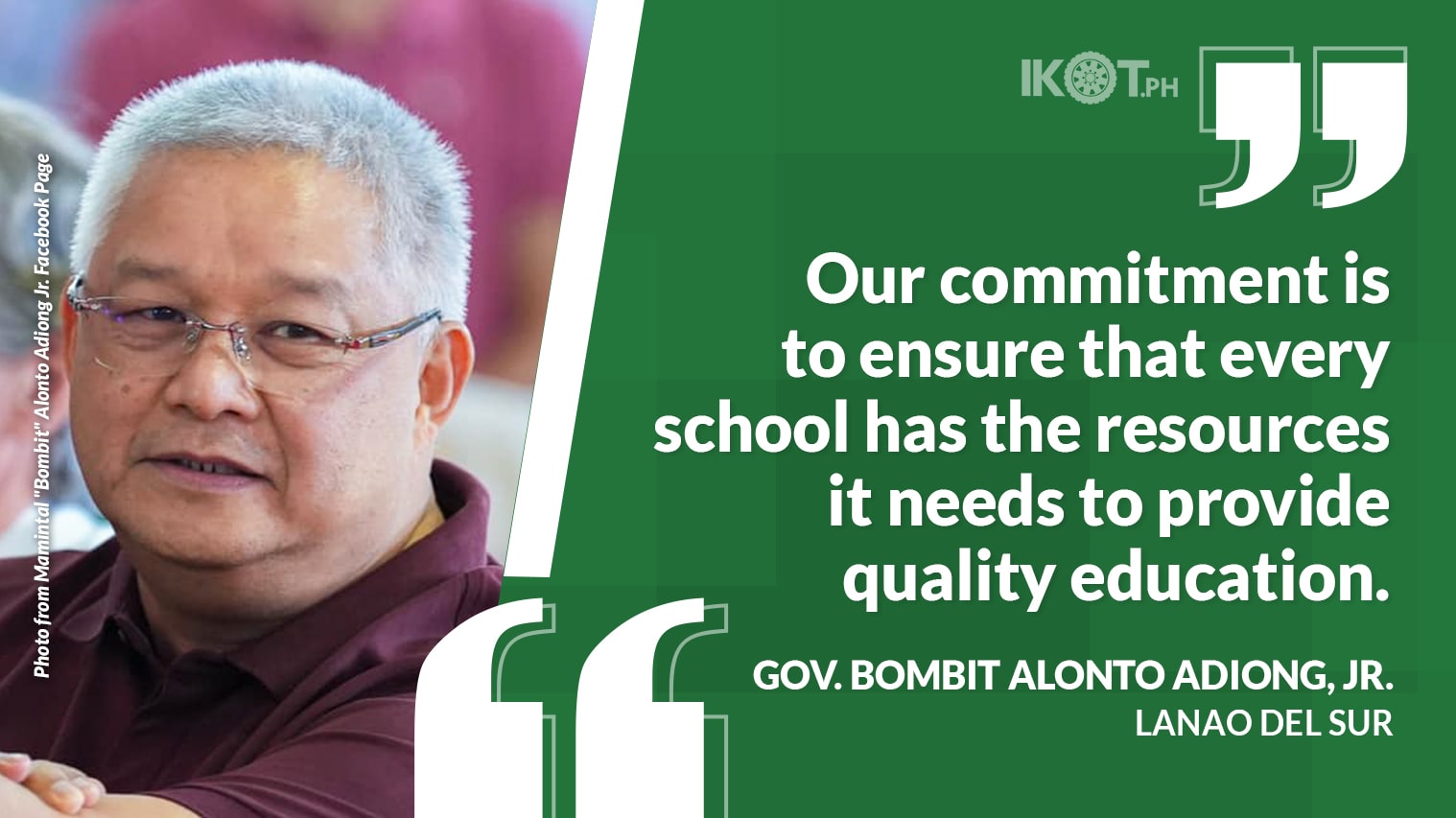 ADIONG INAUGURATES NEW OPEN GYM IN MARAWI CITY — IKOT.PH