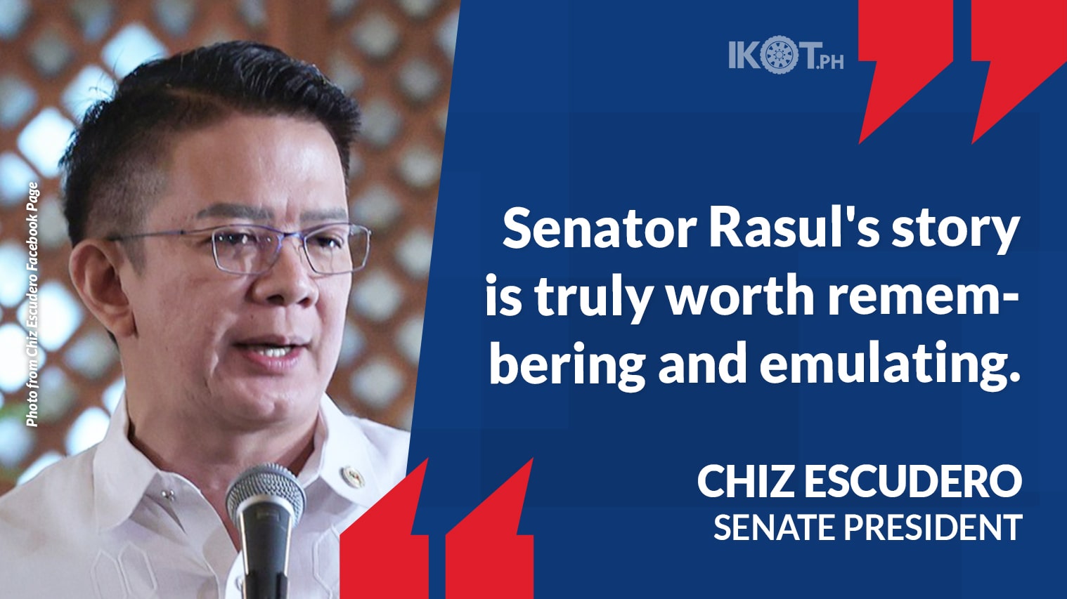 SENATE PASSES RESO HONORING LATE SENATOR RASUL — IKOT.PH