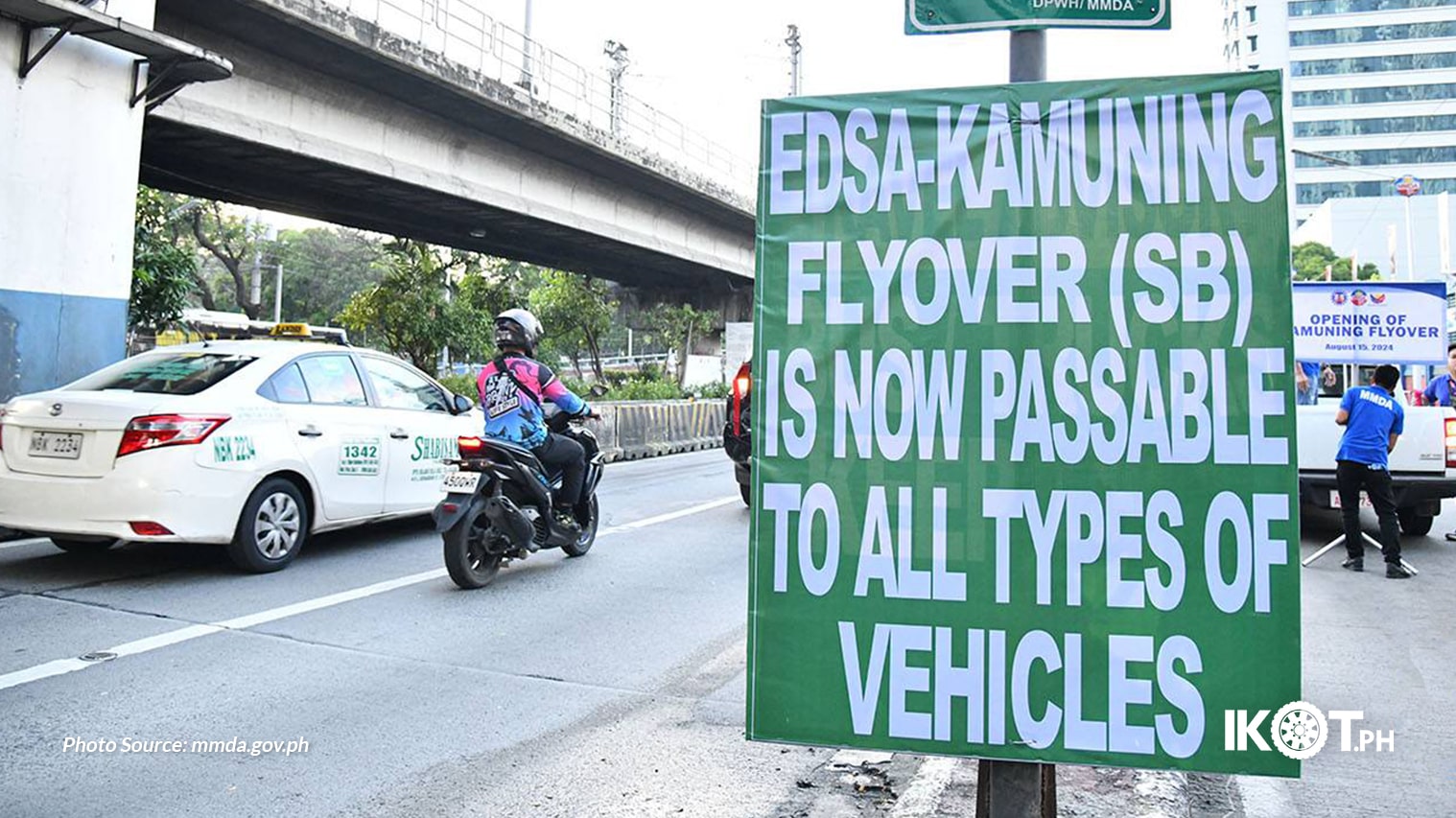 MMDA: KAMUNING FLYOVER-SOUTHBOUND IS NOW OPEN — IKOT.PH