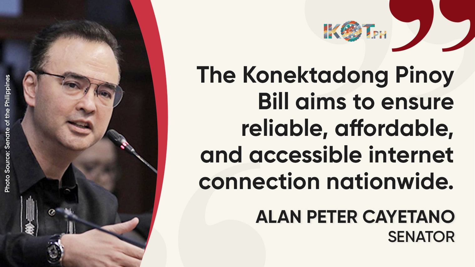 NATIONWIDE INTERNET ACCESS BILL GETS SENATE NOD — IKOT.PH