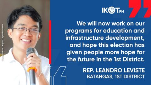 LEVISTE BREAKS 30-YEAR ERMITA REIGN IN BATANGAS — IKOT.PH