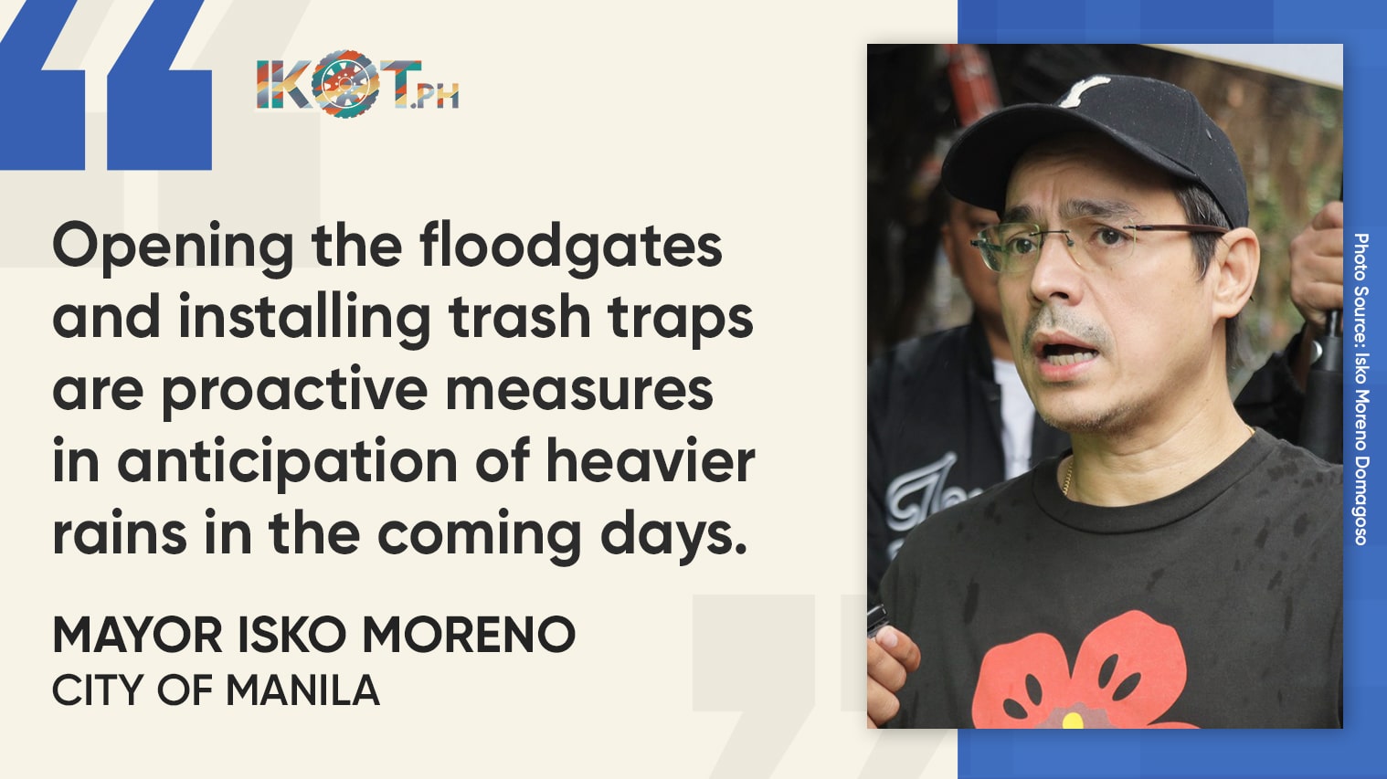 MANILA LGU, MMDA OPEN MANILA YACHT CLUB FLOODGATE — IKOT.PH
