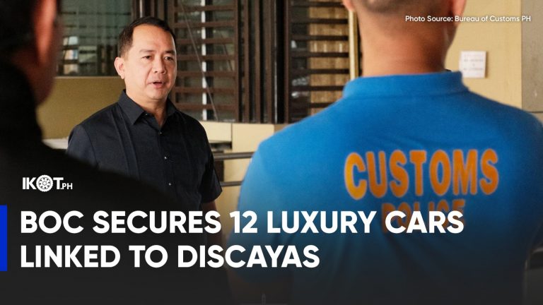 BOC SECURES 12 LUXURY CARS LINKED TO DISCAYAS — IKOT.PH